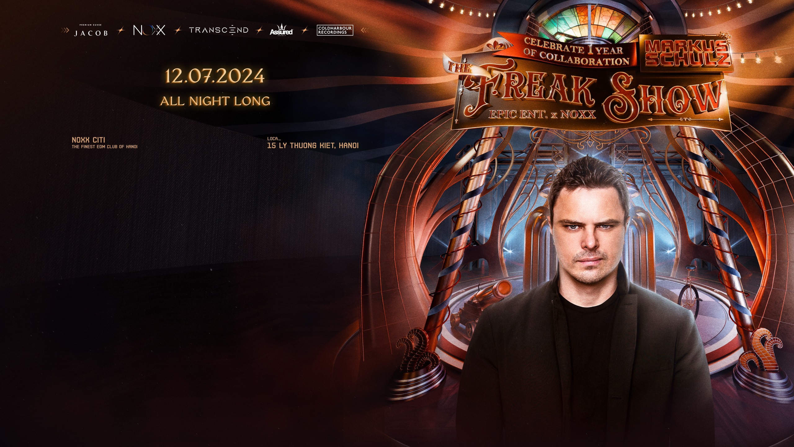 Tham gia The Freak Show: Markus Schulz [ALL NIGHT LONG]