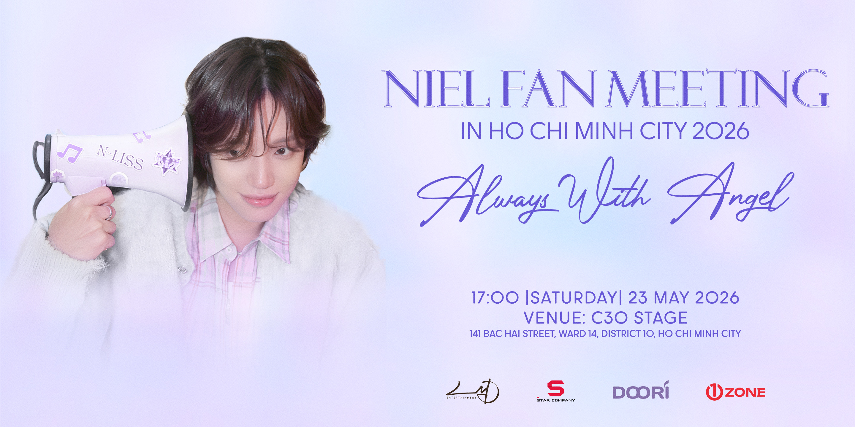 Buy ticket "Always With Angel" NIEL Fan Meeting in Ho Chi Minh City 2026