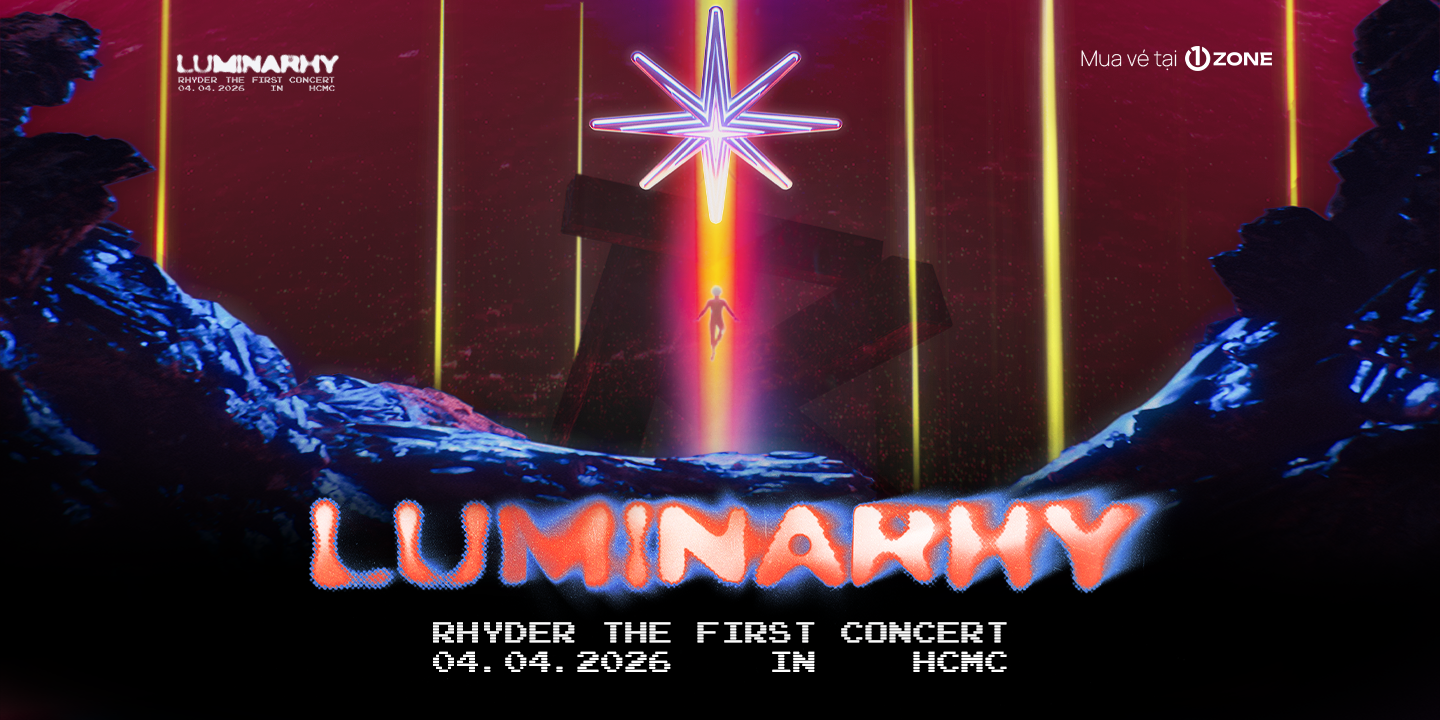 Mua vé LUMINARHY - RHYDER THE FIRST CONCERT